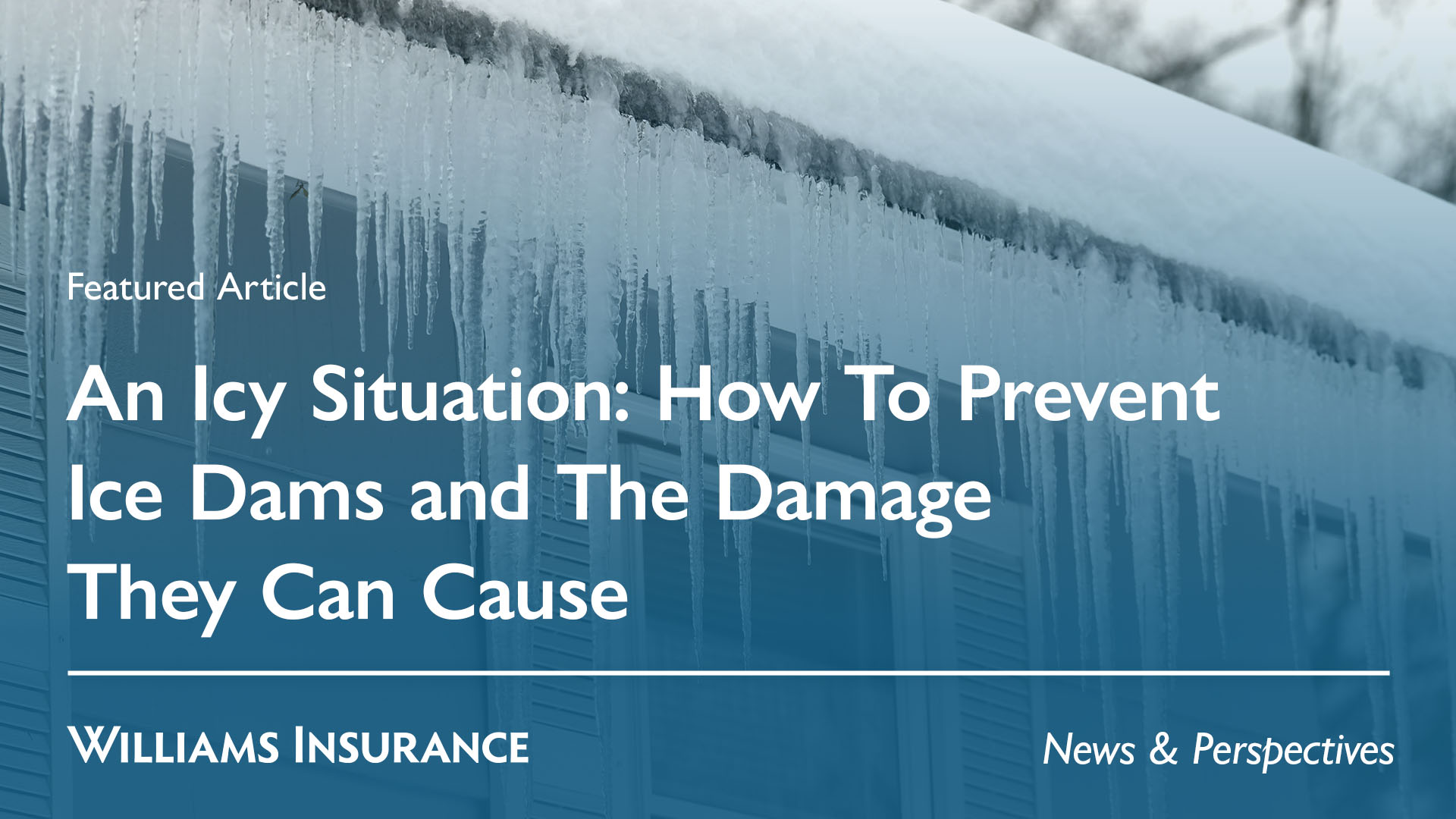 An Icy Situation: How To Prevent Ice Dams and The Damage They Can Cause