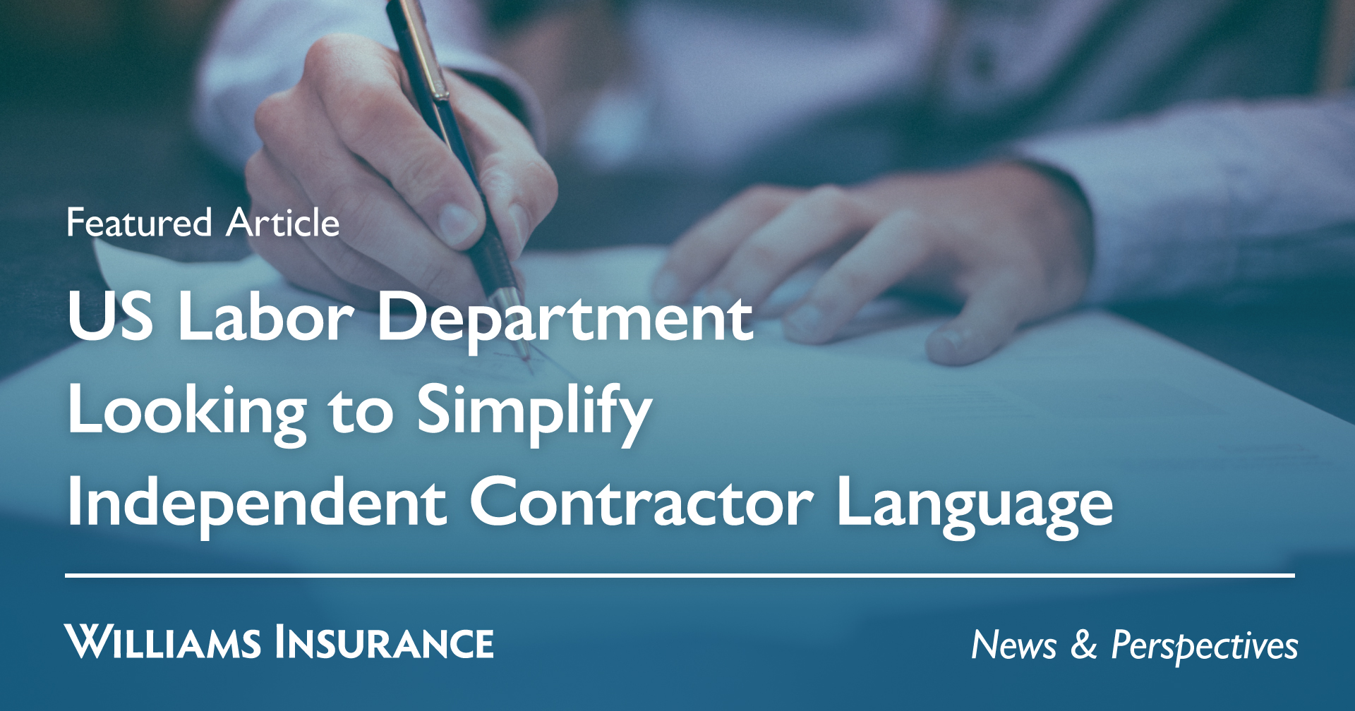 US Labor Department Looking to Simplify Independent Contractor Language ...